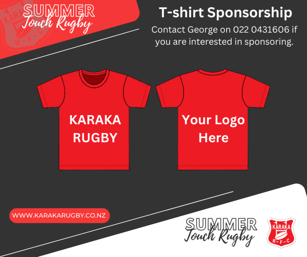 Touch Rugby | Karaka Rugby Club - Juniors