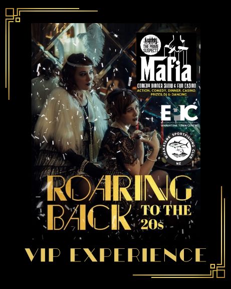 EPIC Whakatāne VIP Tickets: Mafia Casino Christmas - Epic