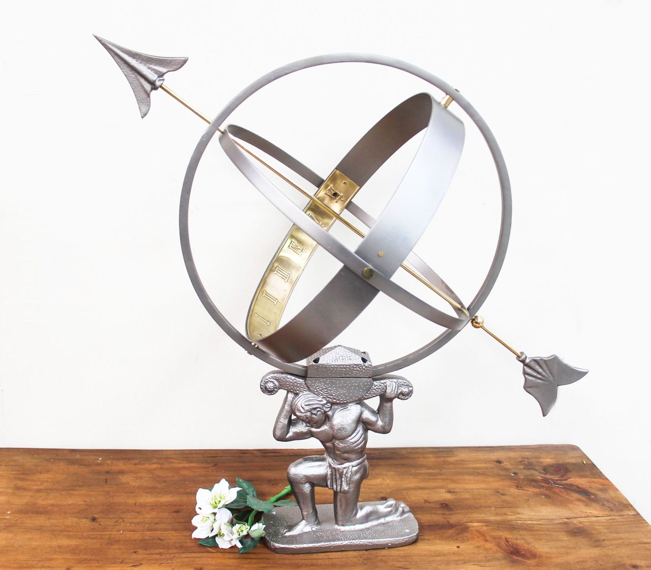 Sundial - Atlas Armillary Sphere - Barron Imports