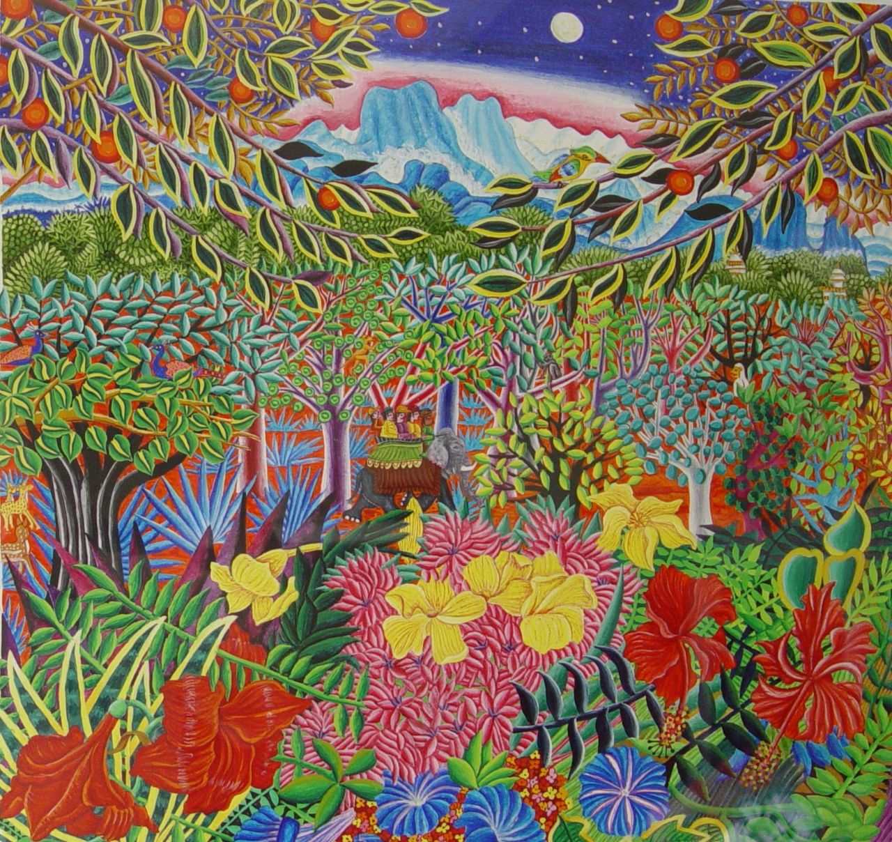 Elephant Ride - Patrick Tyman Art | Hawke's Bay Online