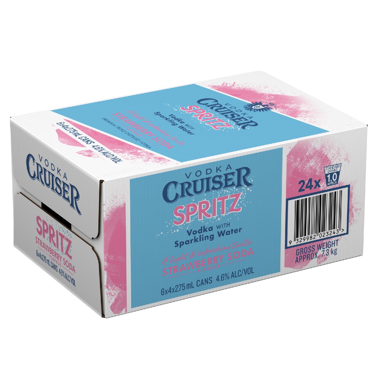 CRUISER STRAWBERRY SPRITZ 275ML CANS | Liquor Warehouse - Torquay
