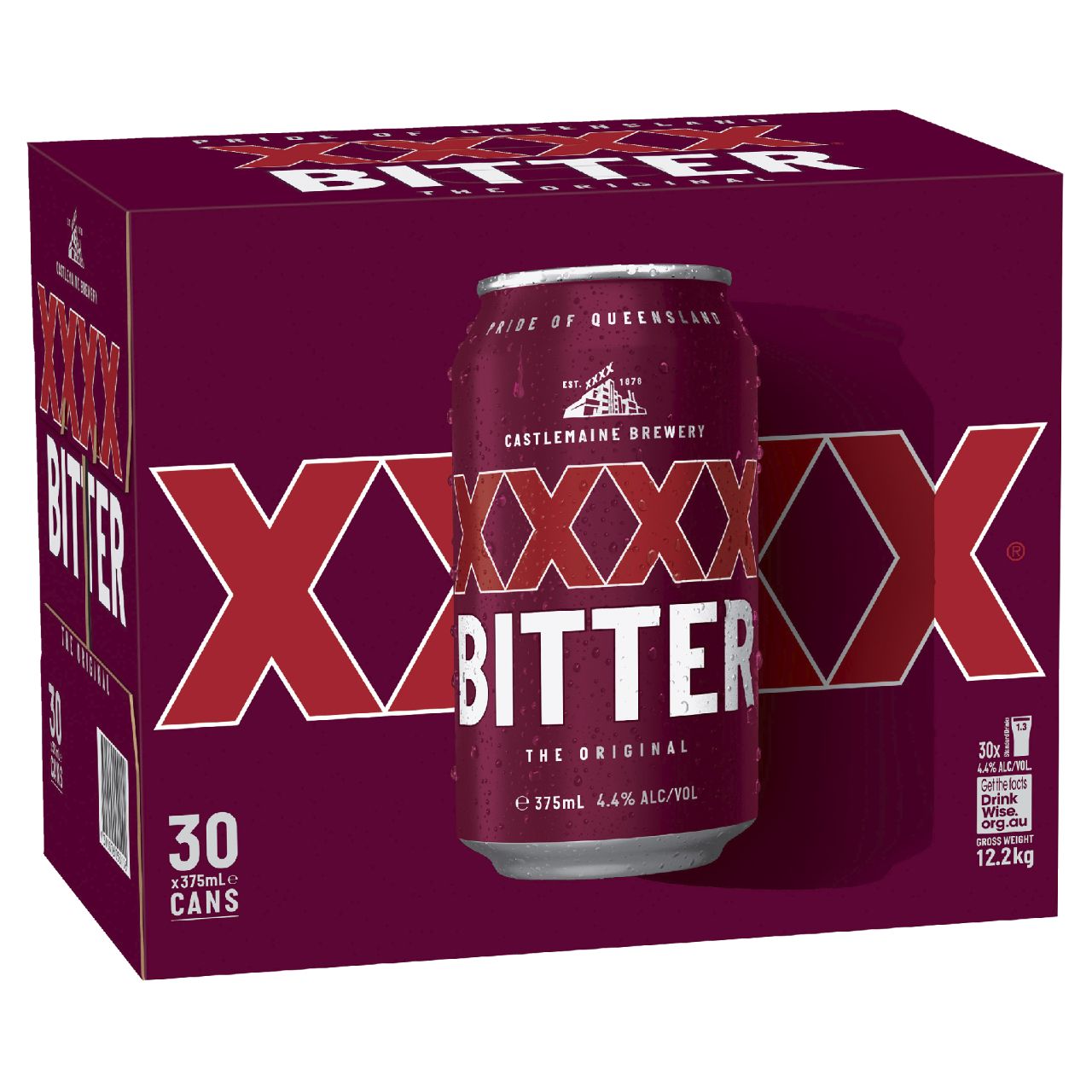 XXXX BITTER 375ML CANS - Liquor Warehouse - Gladstone