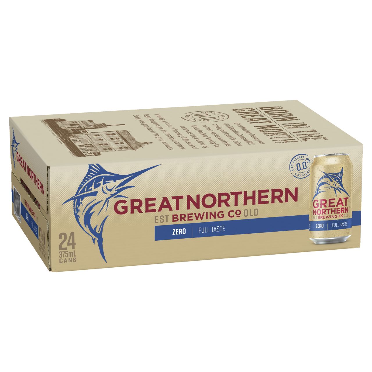 GREAT NORTHERN ZERO 375ML CANS - Liquor Warehouse - Torquay