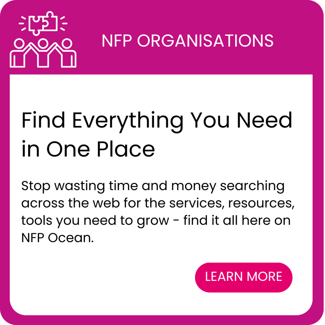 Connecting Non-Profits with an Ocean of Opportunities | NFP Ocean