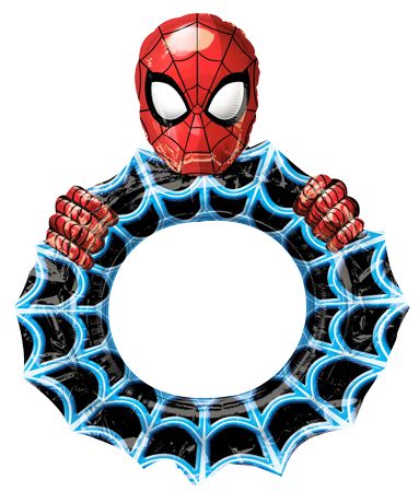 Spiderman Inflatable Foil Photo Frame | Mall Planet