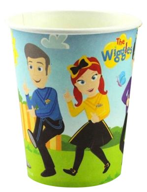 The Wiggles Party Cups pk8 - Just For Kids Party Supplies