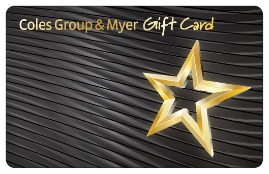 $250 Coles Myer Group - Physical Gift Card - The Reward Store