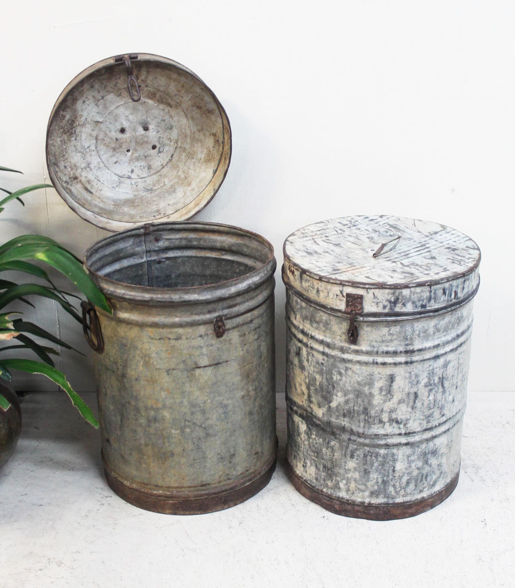 Iron Kothi with Lids - Large - Barron Imports