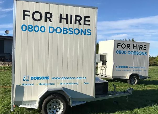 Chiller Trailer Hire - Dobsons Refrigeration & Electrical