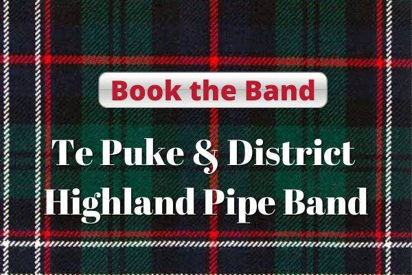 Book the Te Puke & District Highland Pipe Band | TePuke Online