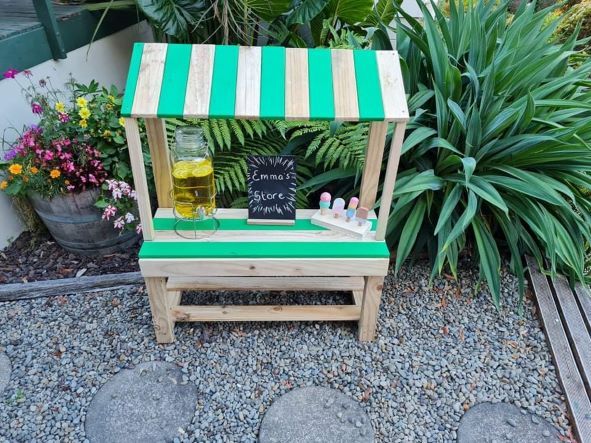Kids Food Stand - Picture Book Green - Cambio | Chooice