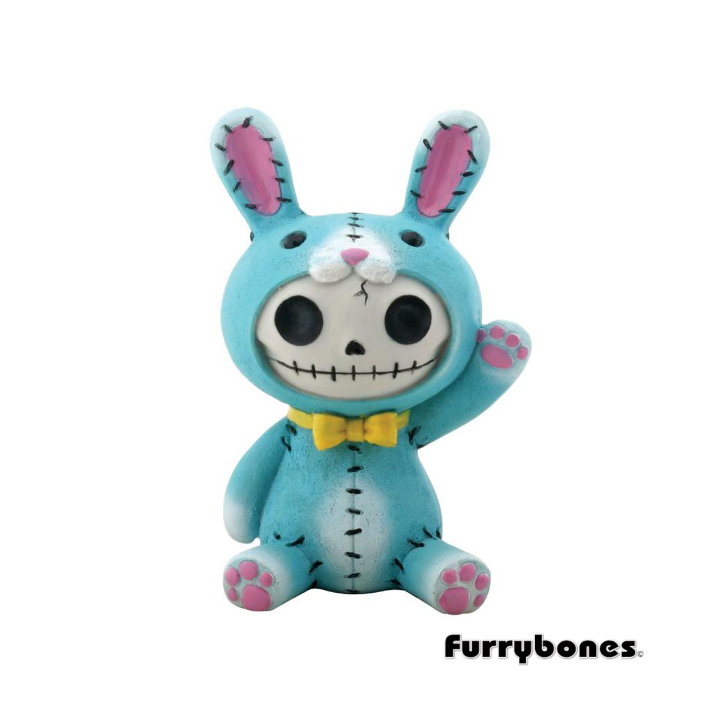 Furrybones - Blue Bun-Bun - Large - Helles Teeth | Mall Planet