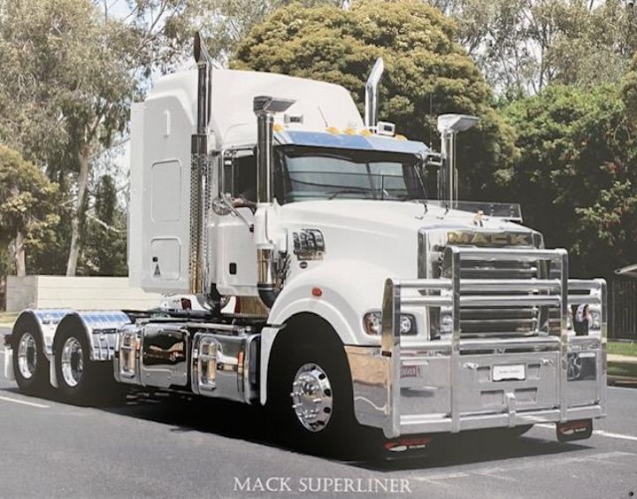 Mack Superliner Tin Sign - The Kiwi Mancave | Hawke's Bay Online