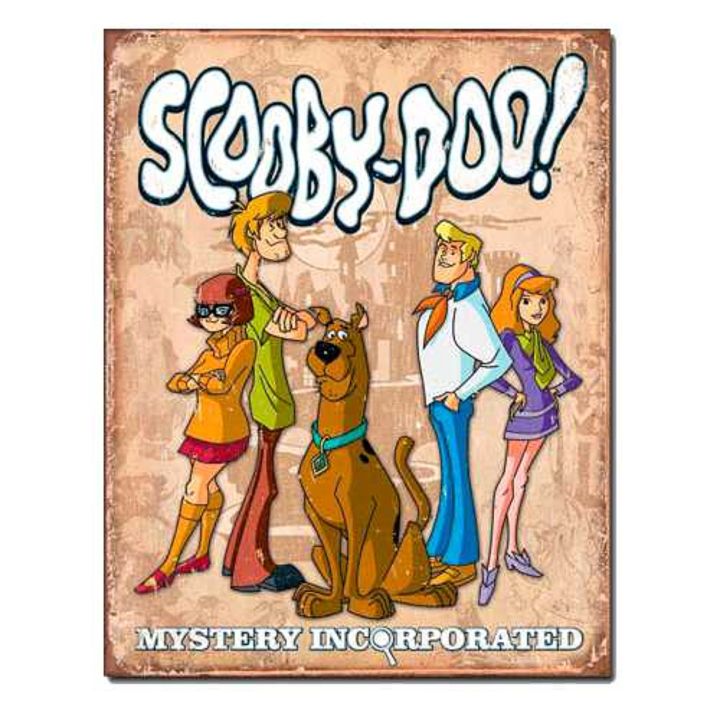 Scooby Doo Tin Sign - The Kiwi Mancave | Mall Planet
