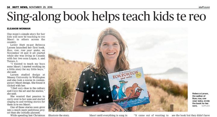 Rebecca Larsen - New Zealand Author