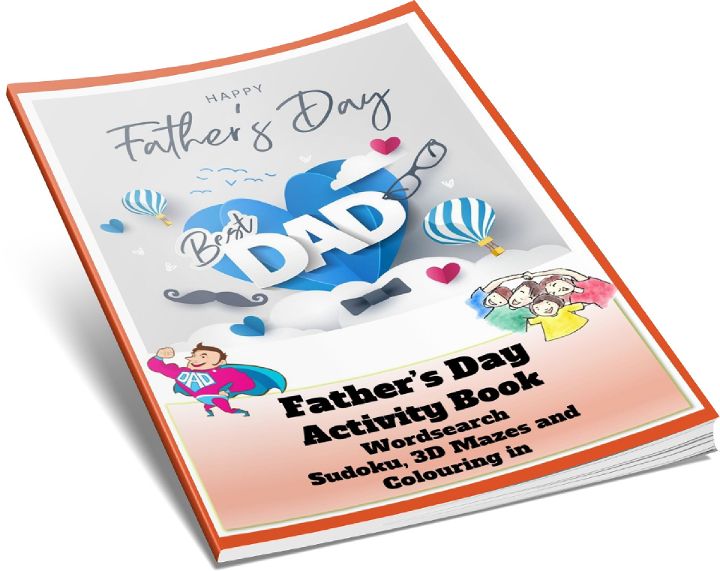 Happy Father's Day Activity Book - Manchester Unity