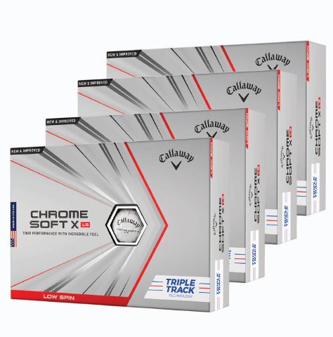 Callaway Chrome Soft X LS Triple Track (4 Dozen)