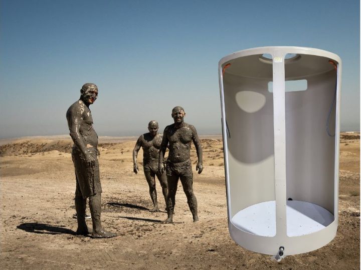 Tuff Beach/Mud/Sand Shower Facility - Tuff Bathroom Facilities