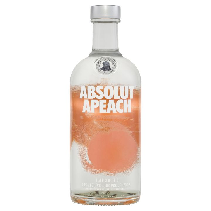 ABSOLUT PEACH VODKA 700ML - Liquor Warehouse - Torquay