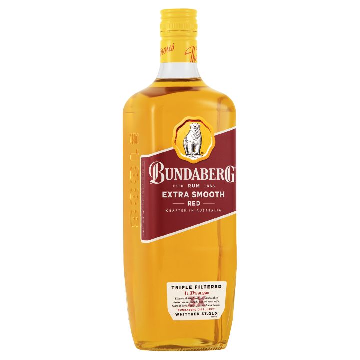 BUNDABERG RED RUM 1L - Cheers Liquor - Warwick Hotel