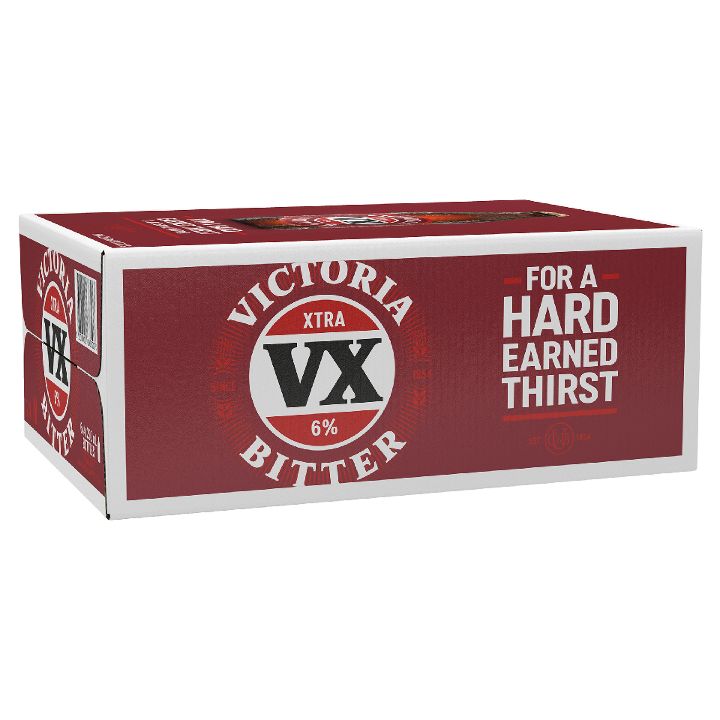 VICTORIA BITTER XTRA 250ML STUBBIES