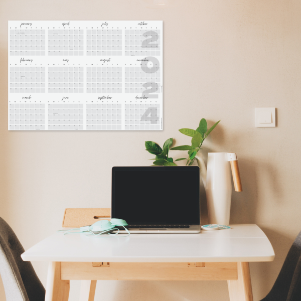2024 Wall Planner - Little Red House | Chooice