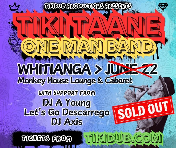 GIG - Monkey House Whitianga SOLD OUT! - TIKIDUB | TIKIDUB