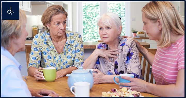 Comforting a Grieving Widow or Widower | DR Care Solutions