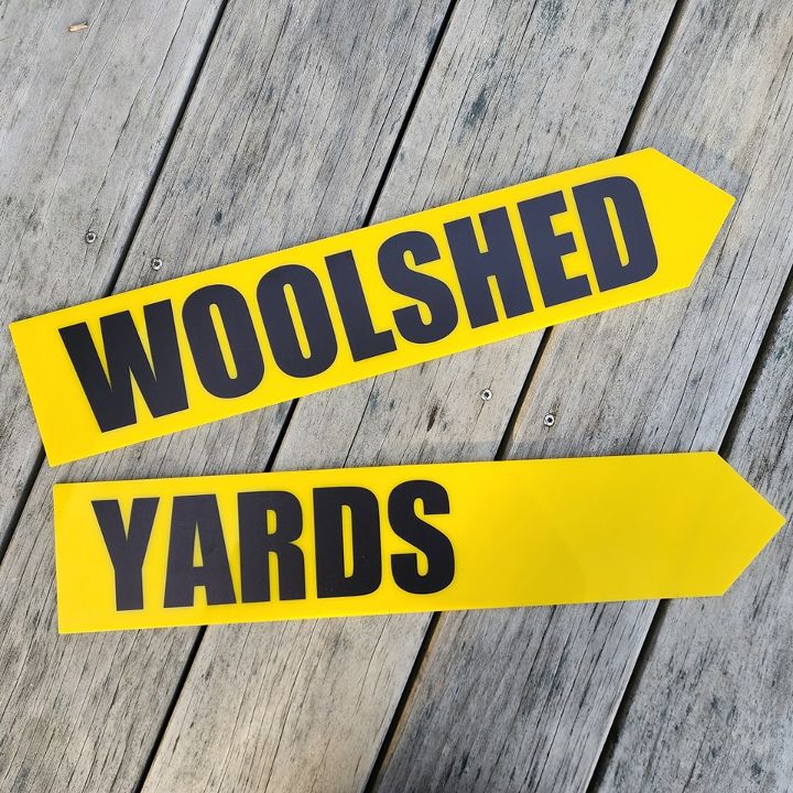 Personalised Yellow Road Signs | Made by Wooden Prints | Chooice