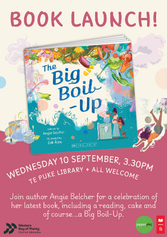 'The Big Boil Up' Book Launch at Te Puke Library!