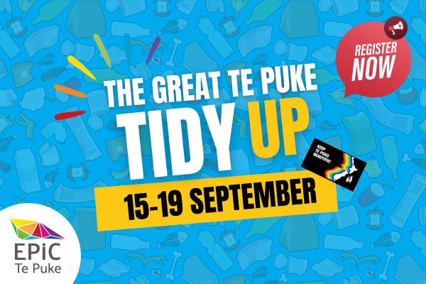 Register Your Group for The Great Te Puke Tidy Up! | EPIC Te Puke