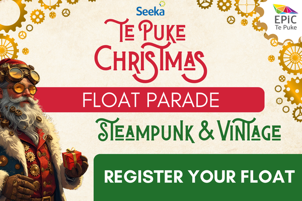 Register for the 2025 Seeka Te Puke Christmas Float Parade