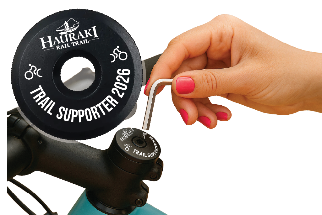 HRT Supporter Stem Cap - Hauraki Rail Trail | Hauraki Rail Trail